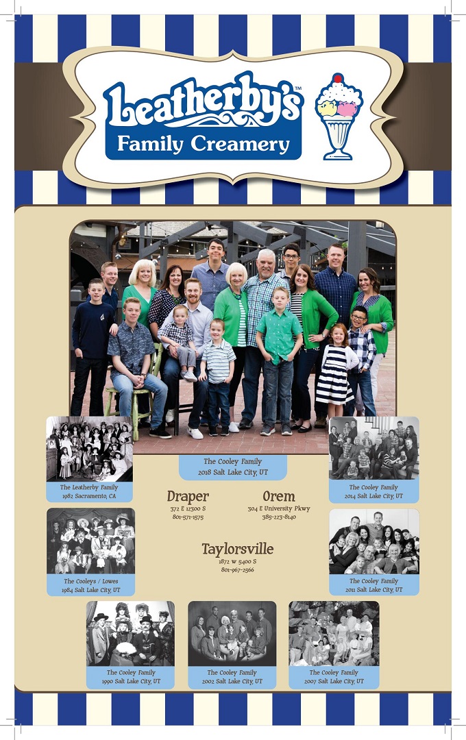 Menu | Leatherby's Family Creamery